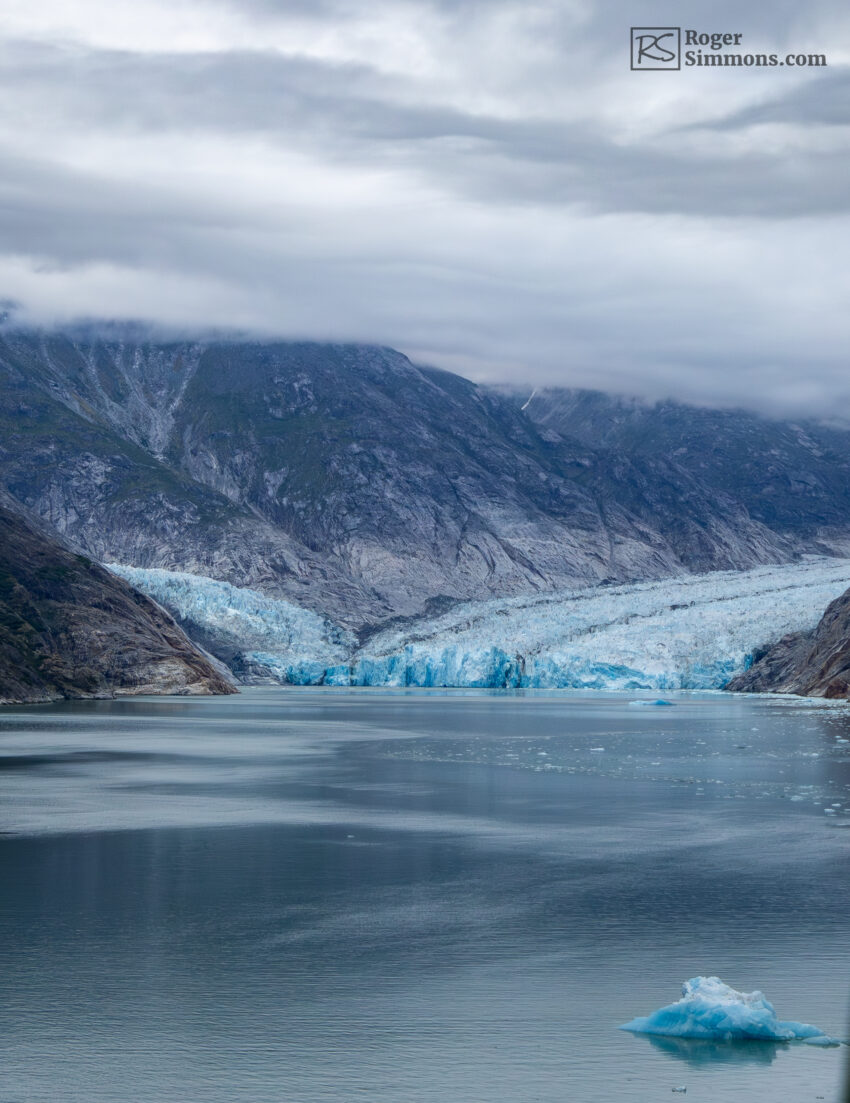 Cruising through Endicott Arm fjord to Dawes Glacier - Roger Simmons